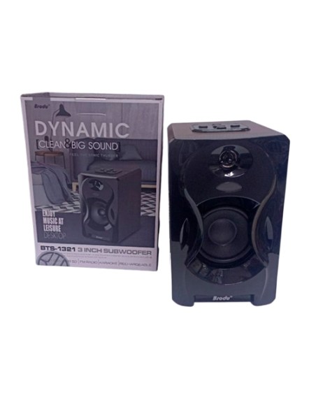 Bocina portátil 4" bts-1321 dynamic Brodu